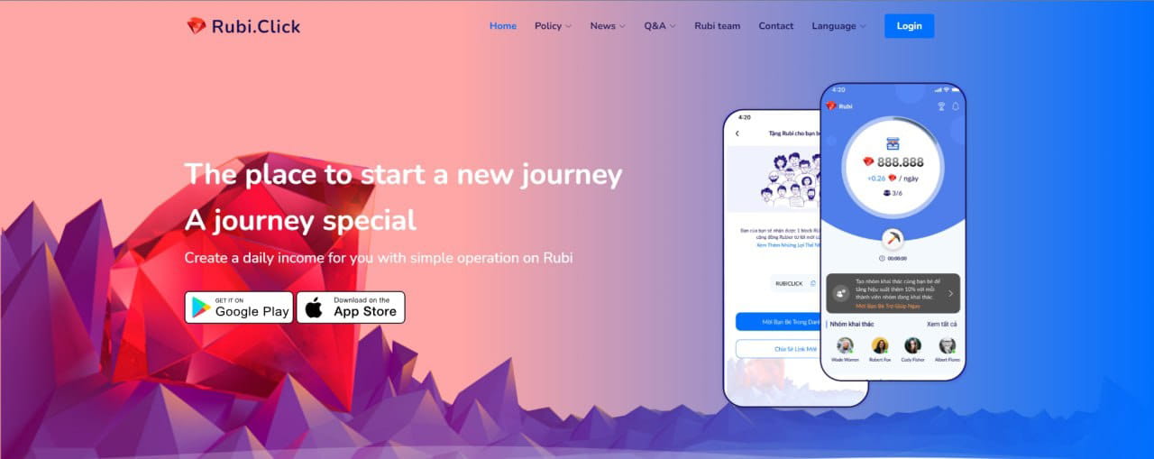 ⚡️We receive the Rubi token in Rubi Mining application and e | FCA on ...