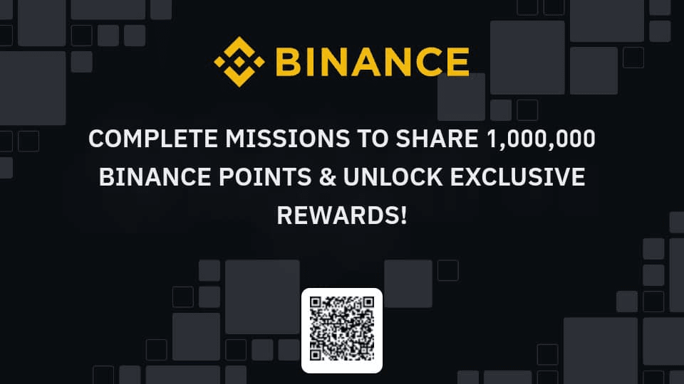 Complete Missions to Share 1,000,000 Binance Points & Unlock Exclusive ...