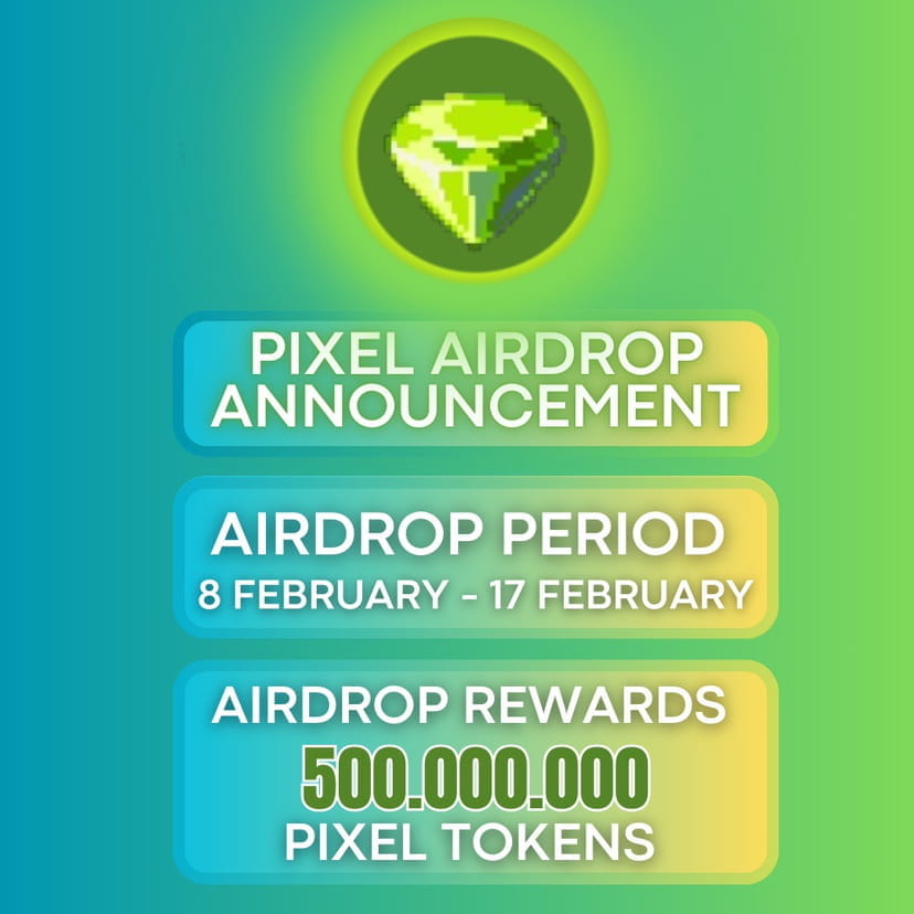 🚨 Last Call: GRAB YOUR SHARE OF 500,000,000 PIXEL TOKENS NO | Mastering Crypto on Binance Square