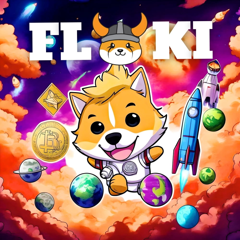 🔥🚀Floki Inu Coin is on a wild ride, soaring to new heights ...