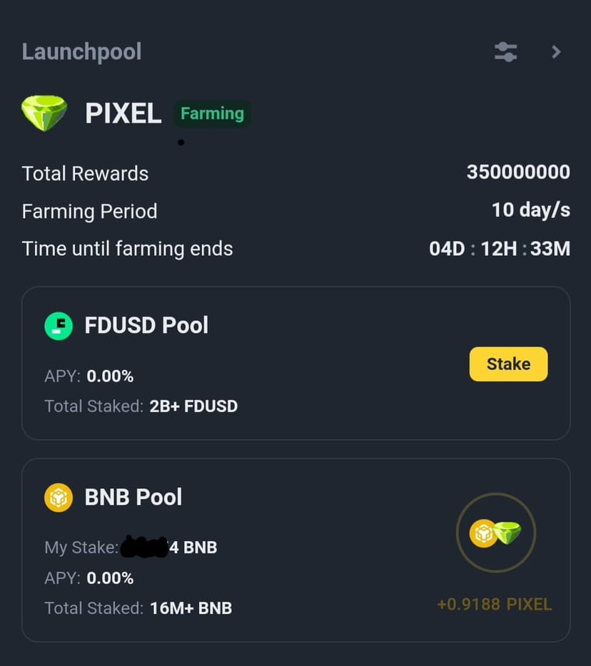 🔥🔥 AIRDROP by binance launchpad 🔥🔥 PIXEL Launchpool Deta | pro_digitalss on Binance Square
