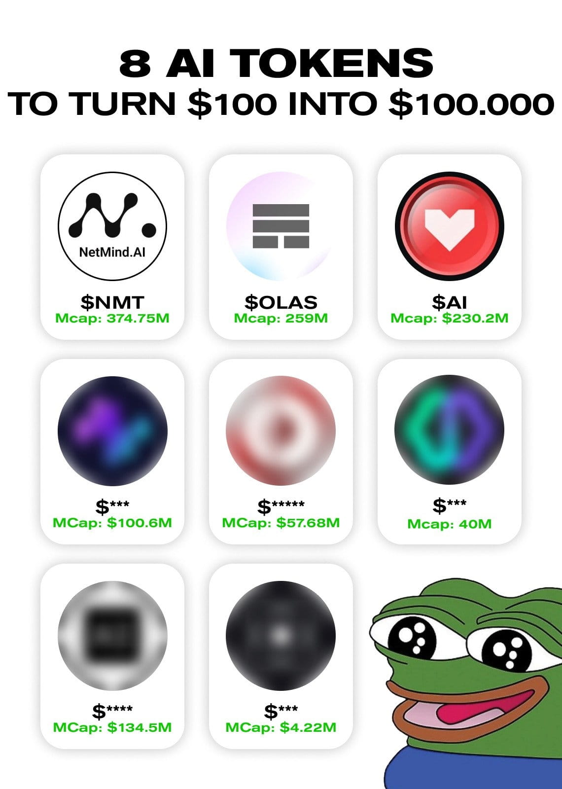 Missed $TAO before 10x? Missed $NMT before 100x? AI is the | Shaheen Mk ...