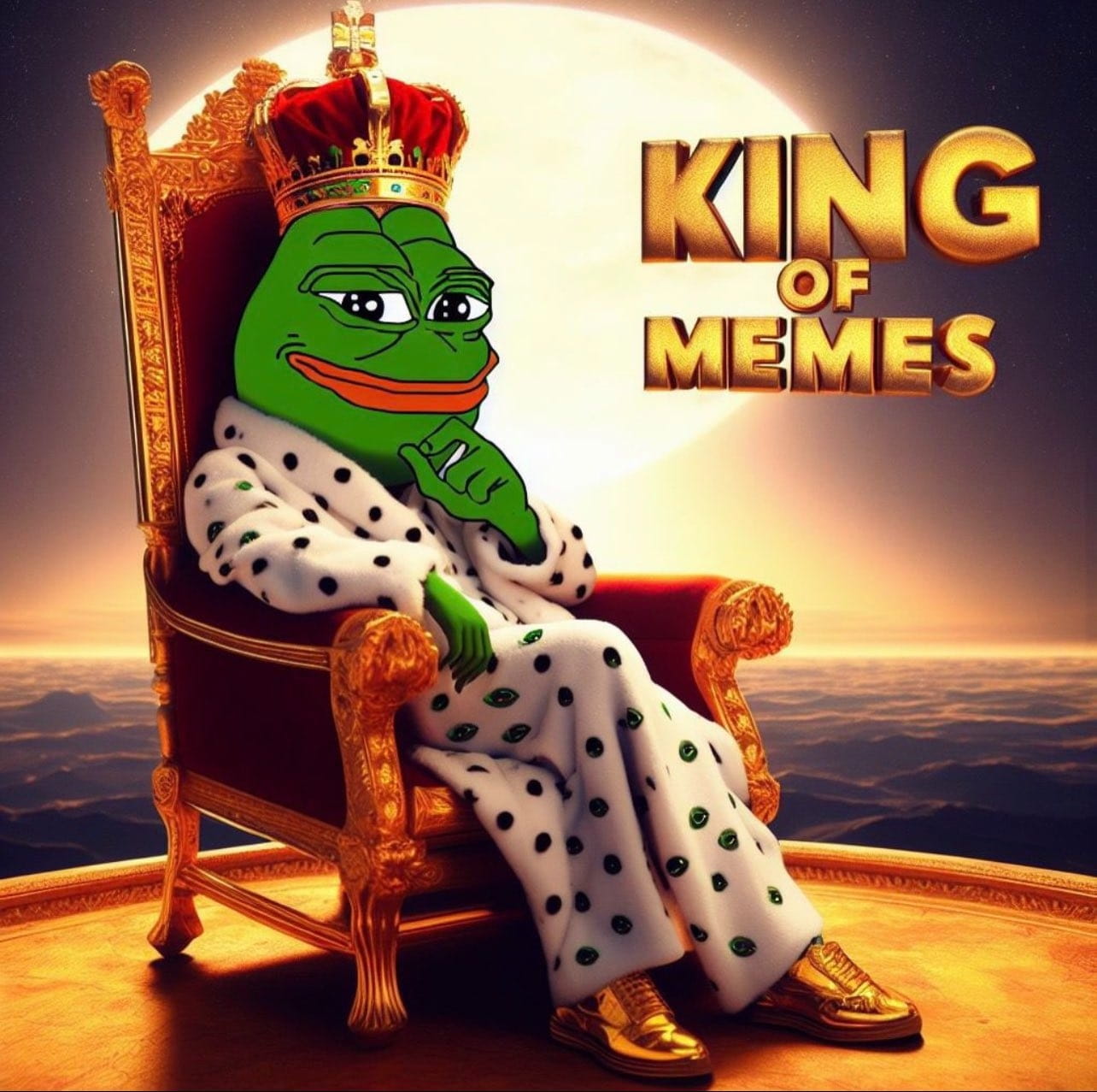 $PEPE The KING of MEMEs.🔥🚀🐸👑 Super bullish in this time | Crypto ...
