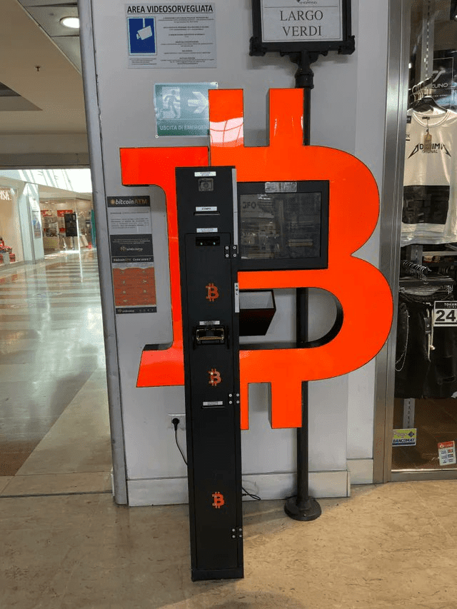 🚨Bitcoin($BTC ) ATM has been spotted in Italy!🇮🇹 This ma | NFTSHITZ on ...
