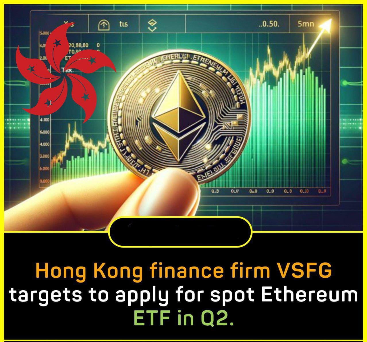 📢Hong Kong finance firm VSFG targets to apply for spot Ethe | Technical ...