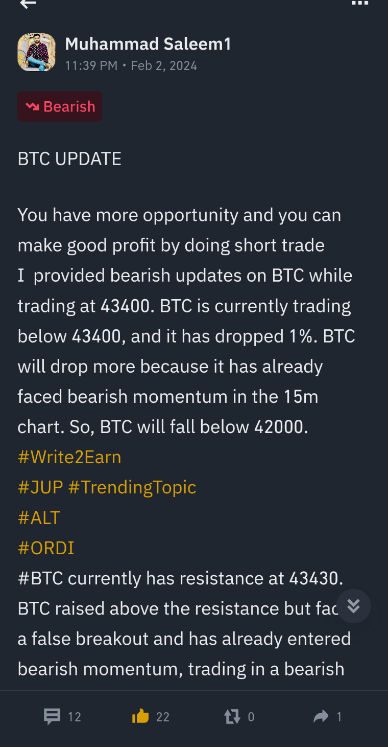 BTC update There are a lot of people here who throw fake | Muhammad ...