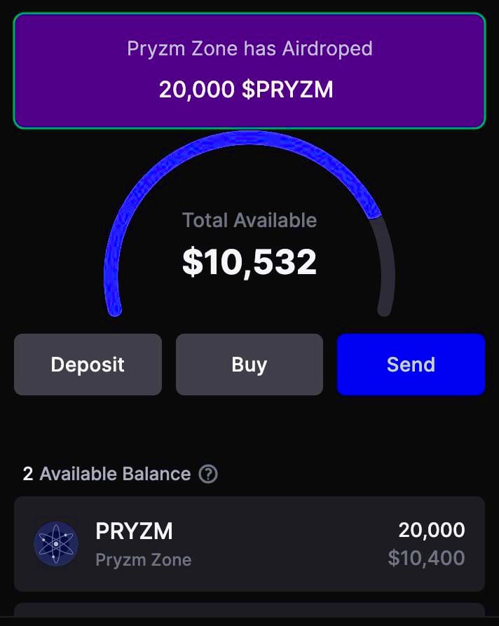 Chương trình airdrop $PRYZM đã được xác nhận và đây là cơ hộ | X mucaN ...