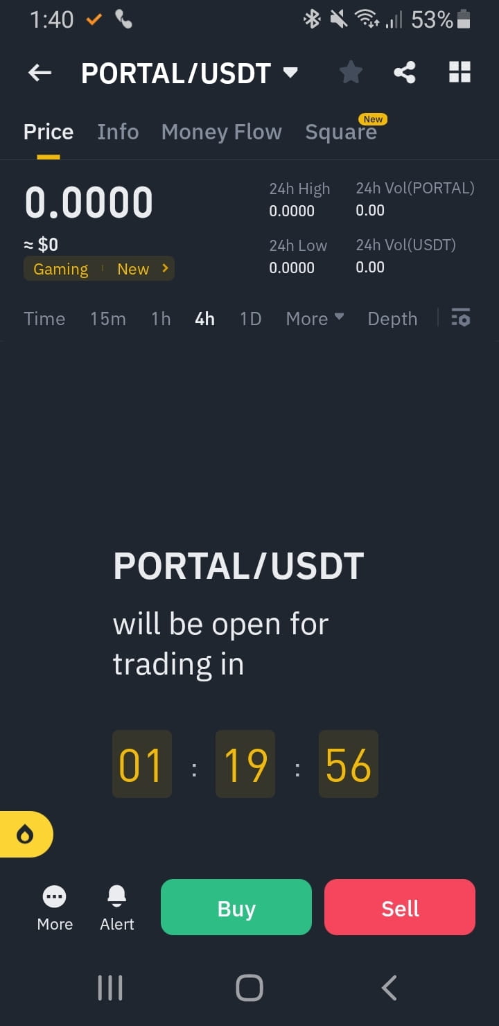 🚨PORTAL listing price prediction. ⌛In just 3 hours the lat | Boost master on Binance Square