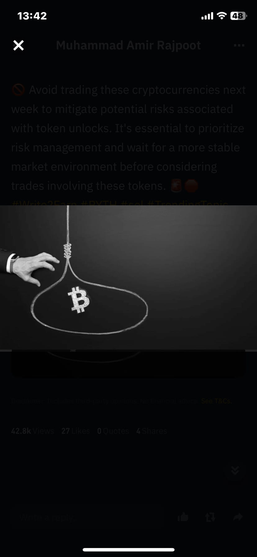 🚨🤚🚨 Three Cryptocurrencies to Avoid Trading Next Week 👇 | CryptoInsight Hub on Binance Square