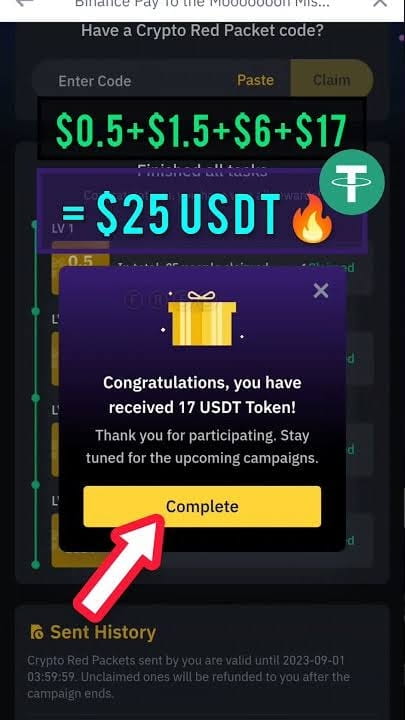 Make your Crypto Box through Binance Pay and get anywhere be ...