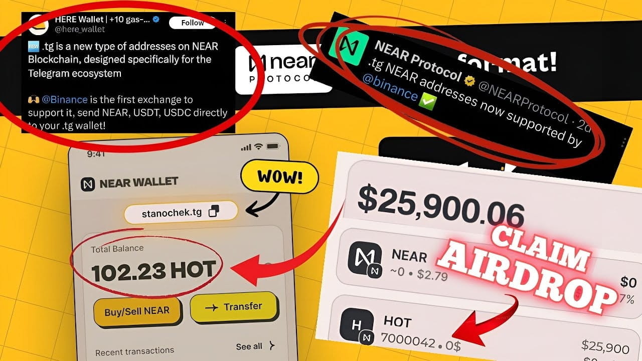 🔥 Exciting Near Wallet Airdrop Alert! 🎁 Earn rewards by cl | ORIONPLAY ...