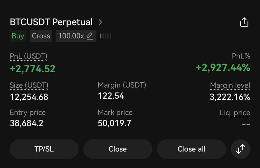 $BTC Long futures $BTC dipping is good time to entry. I’m j | Crypto ...
