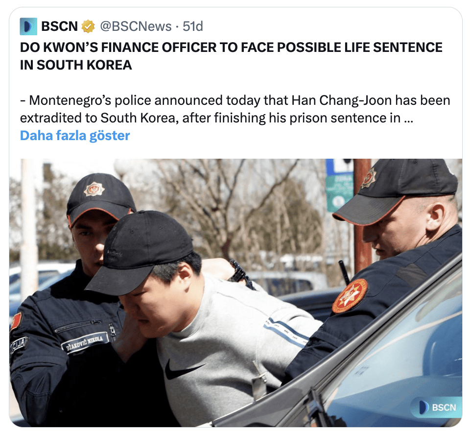 BREAKING NEWS: Han Chang-Joon, who was detained in Montenegr ...