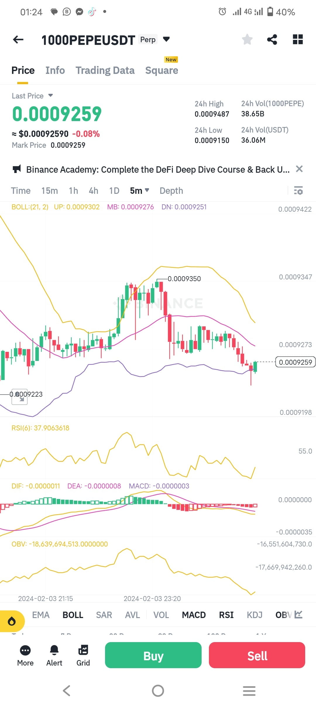 $PEPE Latest Update Coin 1000PEPE/USDT Signal L | Cryptocurrency ...