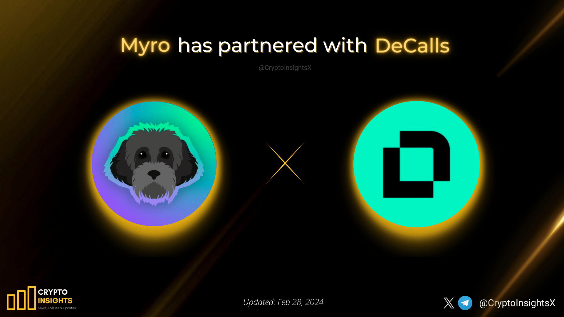 📢 @MyroSOL has partnered with @DeCallsNFT #Myro is a | Crypto Insights ...