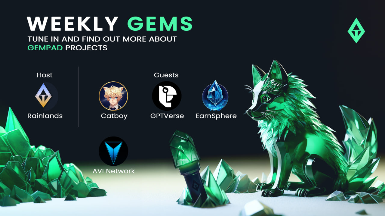 💎 WEEKLY GEMS ANNOUNCEMENT 💎 You know what time it is, th | GemPad on Binance Square