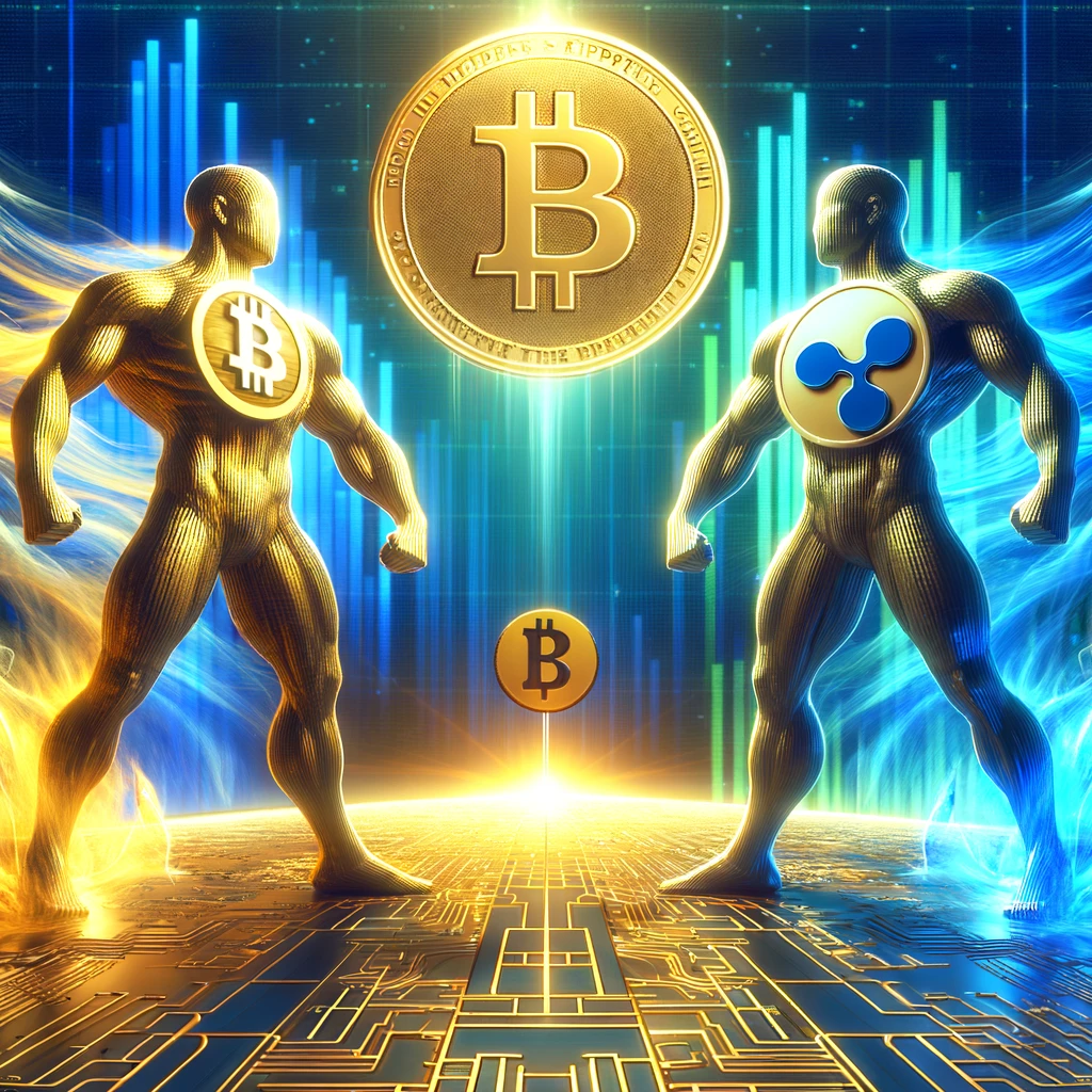 🤔 Bitcoin vs. Ripple: A Clear Winner? In the arena of cr | diogomury on ...