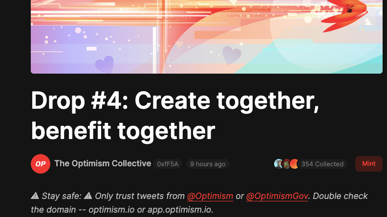 Optimism announces Optimism Drop #4 | Leo乘风 on Binance Square