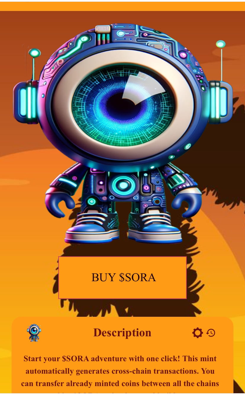 Jangan lewatkam SORA saya rasa ini koin yang sangat berpoten ...