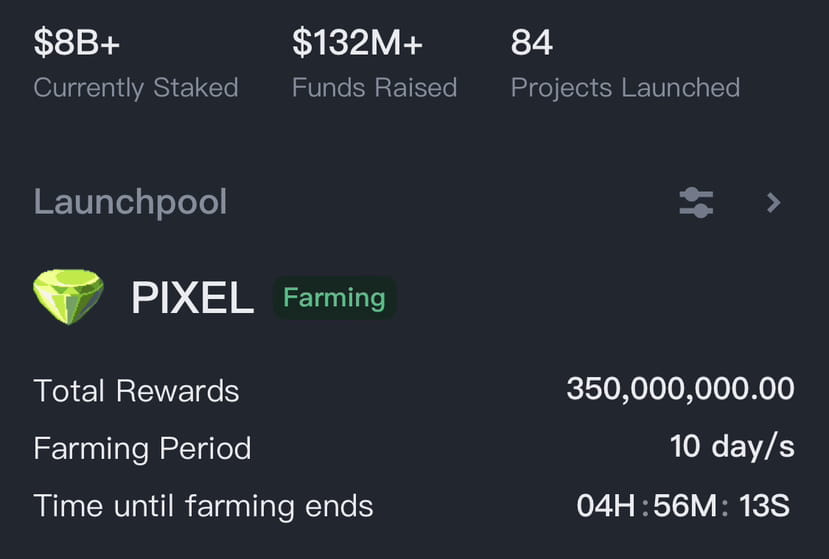 $8B+ staked on PIXEL and is going down in 4hrs from now. Wha | Dino Corry on Binance Square