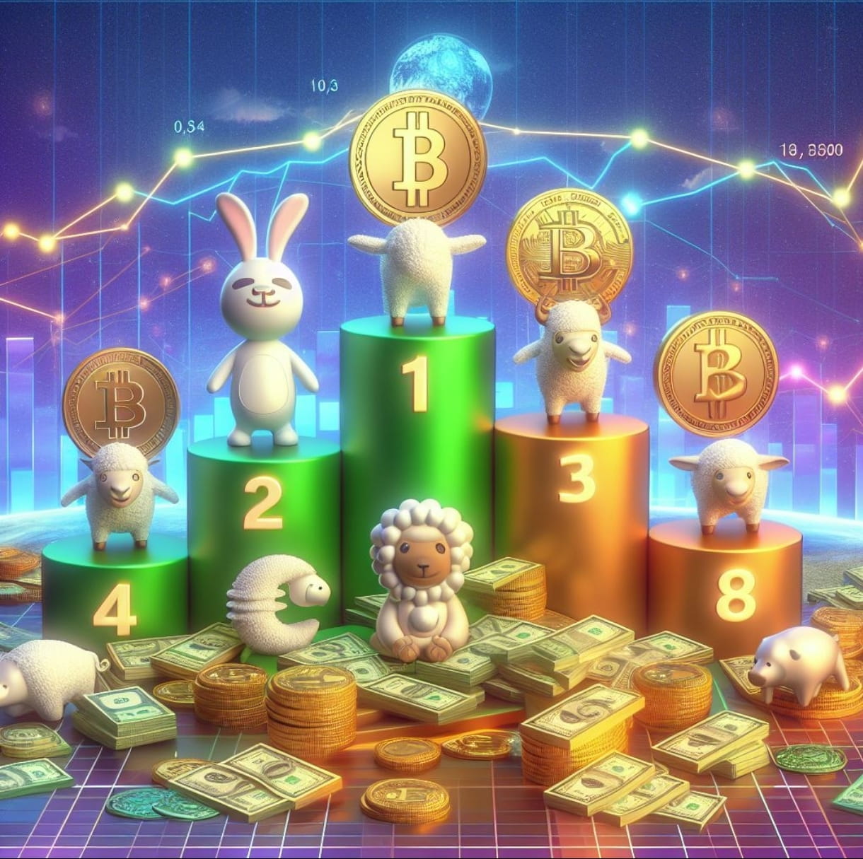 As BTC break $52K, following Top 10 from Top 100 Crypto Curr | Pudiman ...