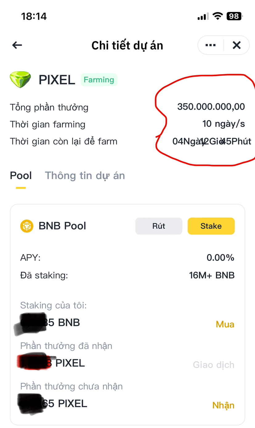 LaunchPool Token Pixel is happening! Hello happy friends on | LTN60 GF ...