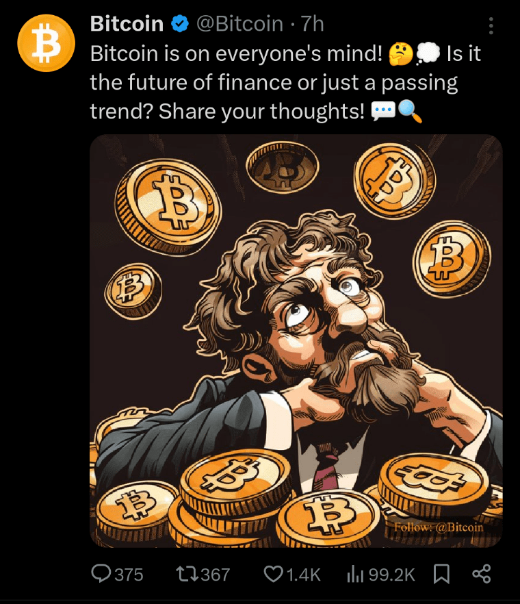 Look at this, there is news on the official channel of BTC. | Muhammad ...