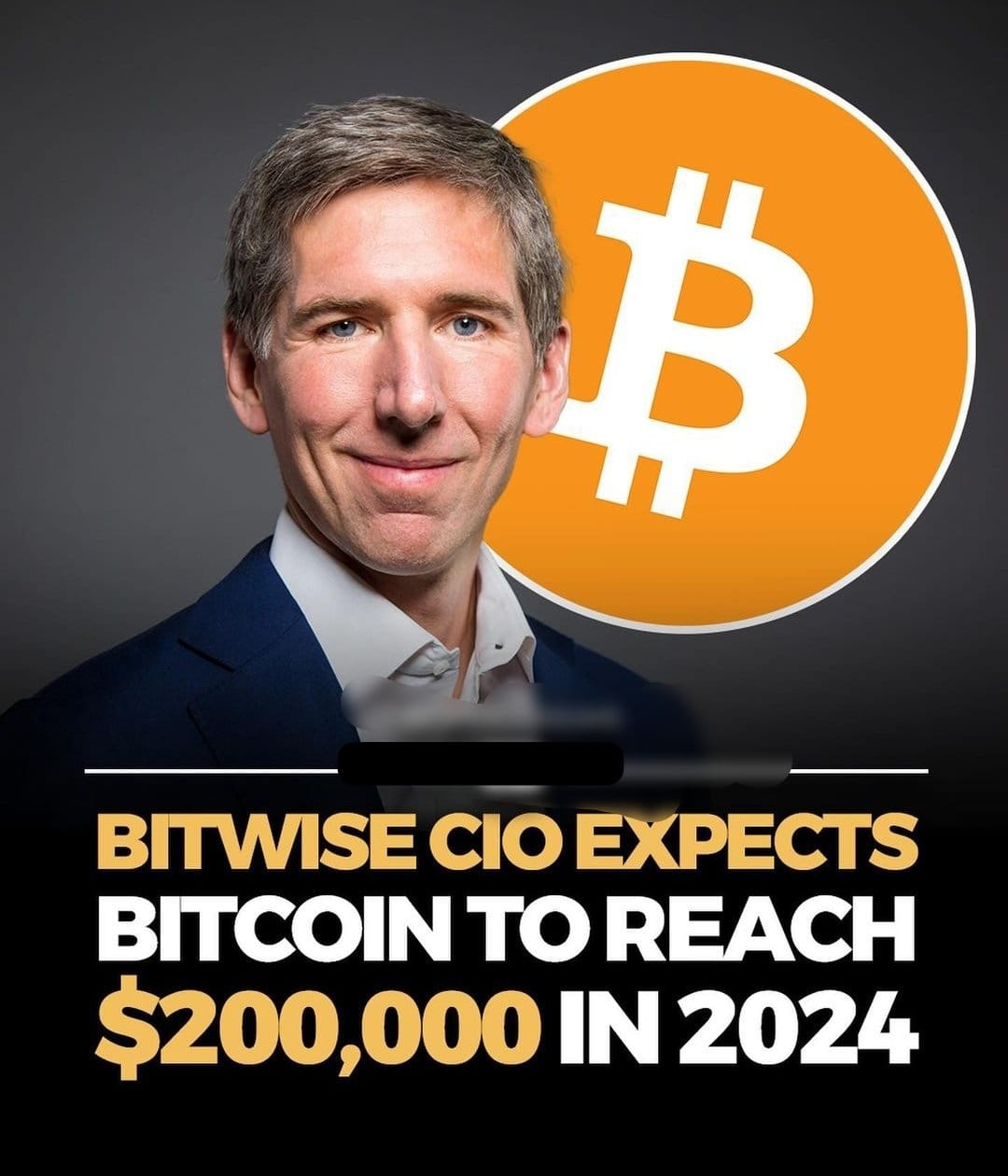BIG BREAKING 🚨 BITWISE CIO EXPECTS #BITCOIN TO REACH $200, | Talha ...