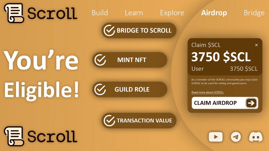 $SCROLL 肯定尚未进行快照，现在进入是最佳时期 | 大大大大wong发布于币安广场