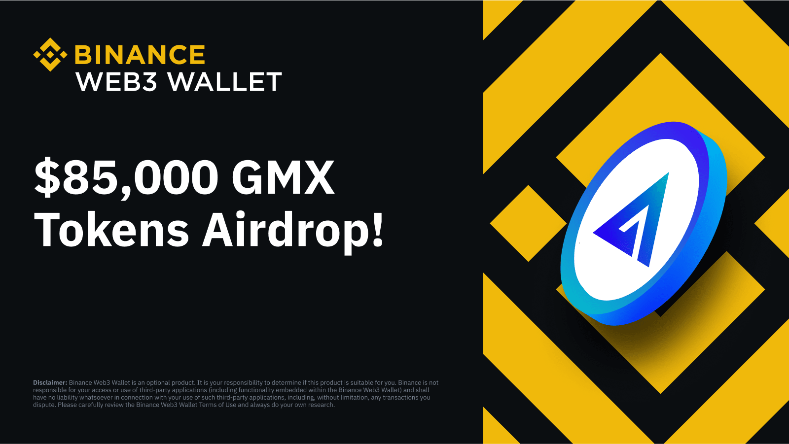 New week, new airdrop! Fans of#GMXplease quickly open the B | Binance Vietnam on Binance Square