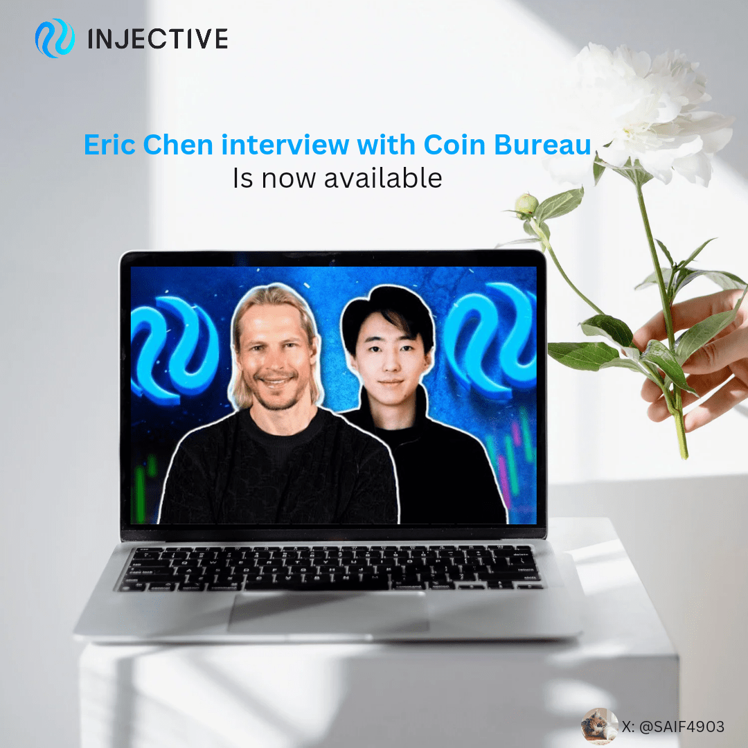 Exciting announcement! Explore Eric Chen (CEO of injective | Saif Ur ...