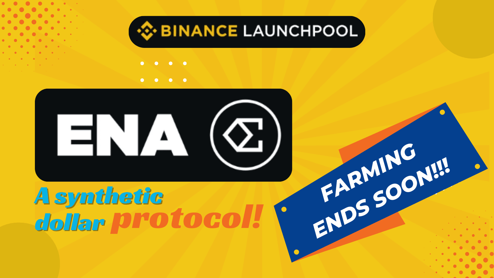 🚀ENA Farming on Binance Launchpool: A Beginner's Guide 🚀 | Crypto Beat on Binance Square