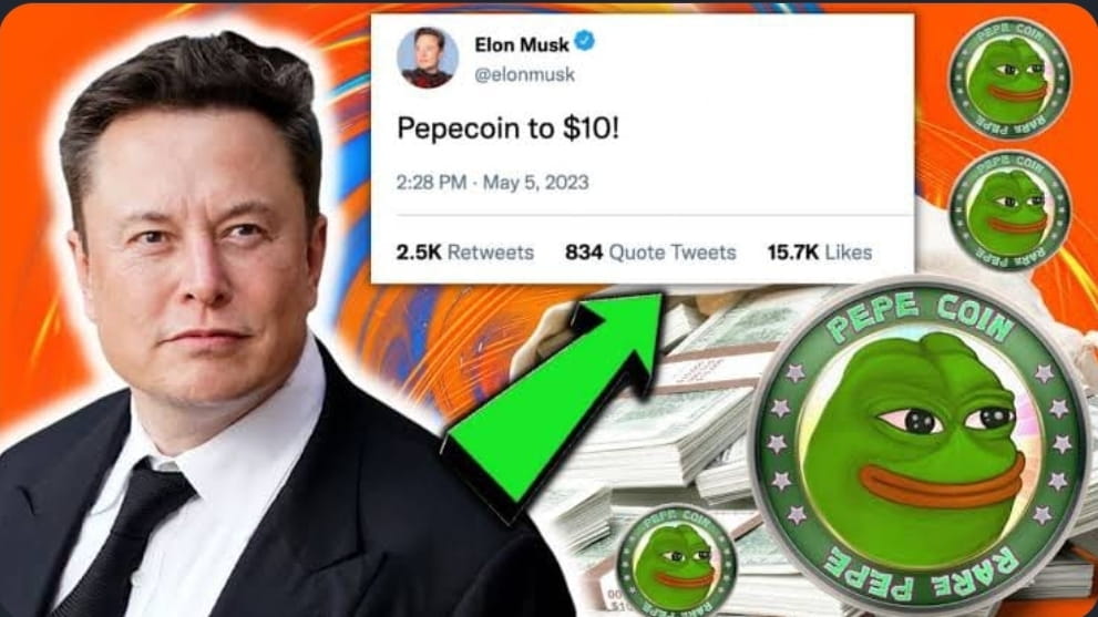 $PEPE Elon Musk commented on the photo with PEPE inside it | Crypto ...