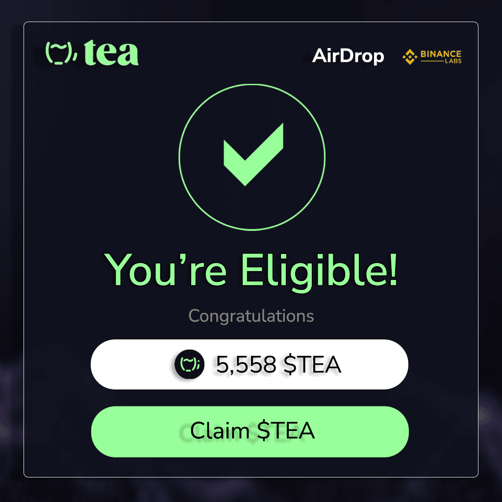 #@KHAN XADA 🚀 Don't Miss Out on the $TEA Airdrop! Don't l | KHAN XADA ...