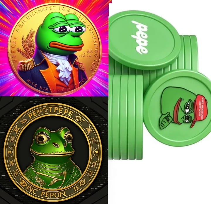 $$Pepe Coins launched in 2023 its official launch and its av | UEMC122 ...