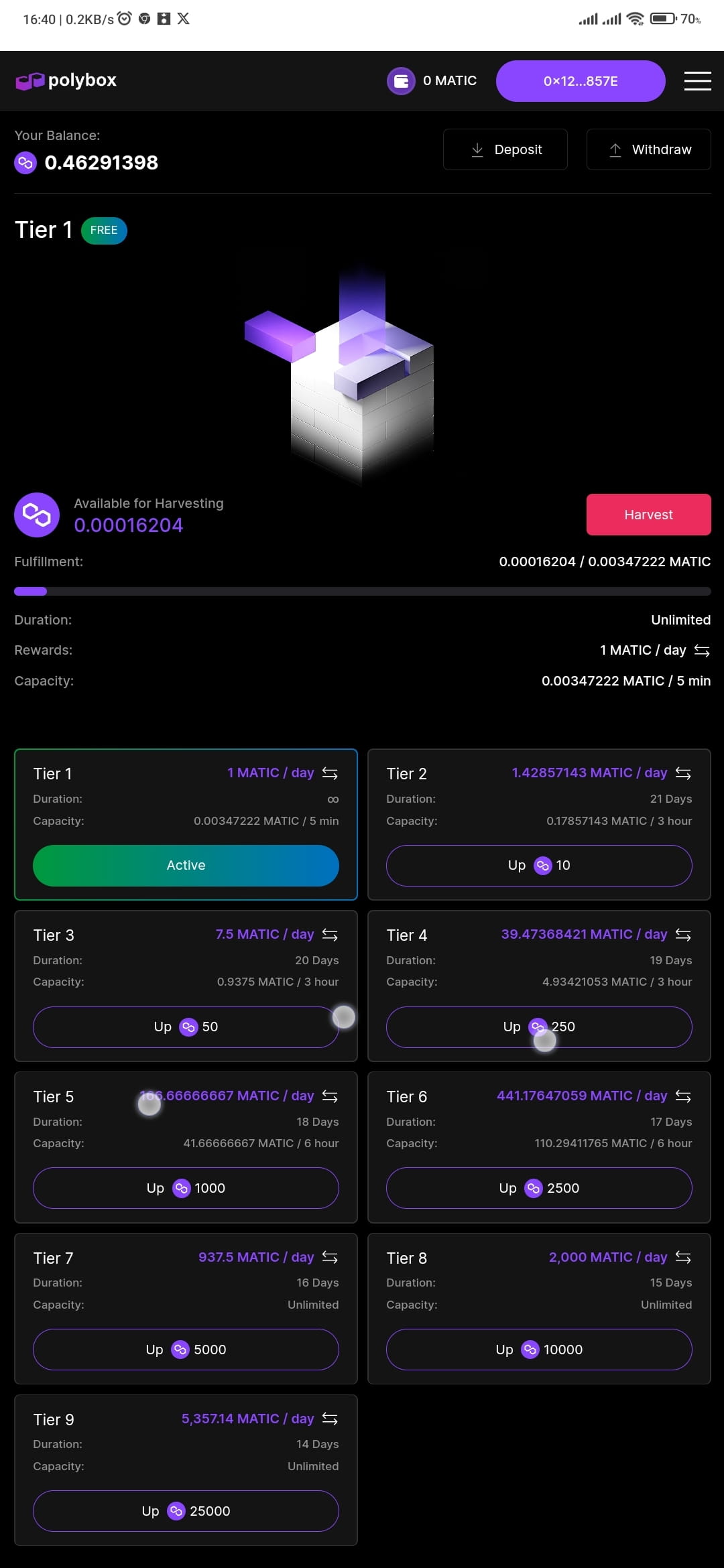 FREE MATIC FREE WITHDRAWAL LINK is in first comment | Augusta ...