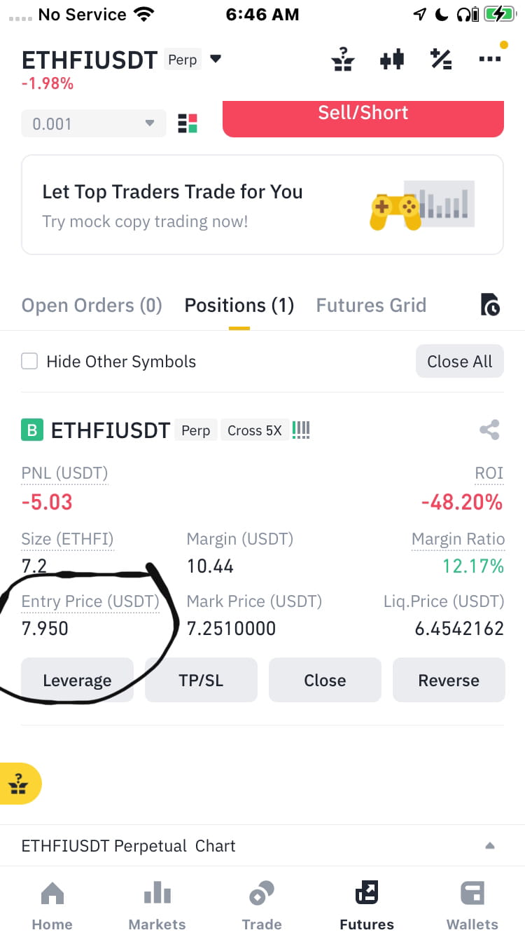 #ETHFI⁩ i brought on 7.950😂 i am still in loss now what new | M E ح A R on Binance Square