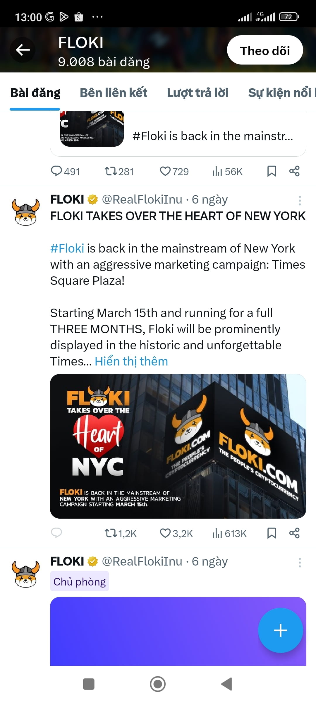 Tomorrow is the 15th, let's UP floki. #FLOKI | Quang Hai JKz on Binance Square
