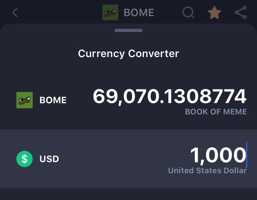 Invest in $BOME BOOK OF MEME today for a potential 69x retu | Mr Barlin ...