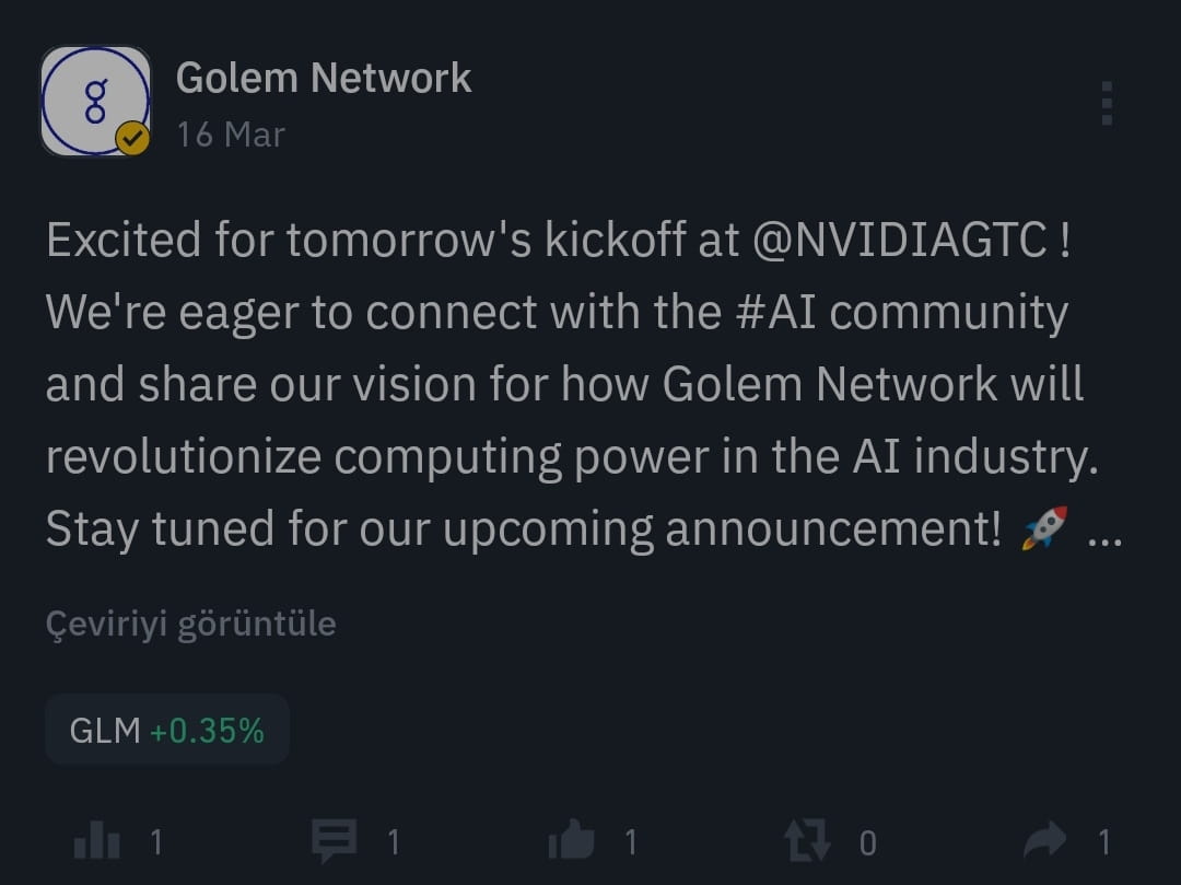 It's better to be careful, the $GLM may give us a little sur | Marti ...