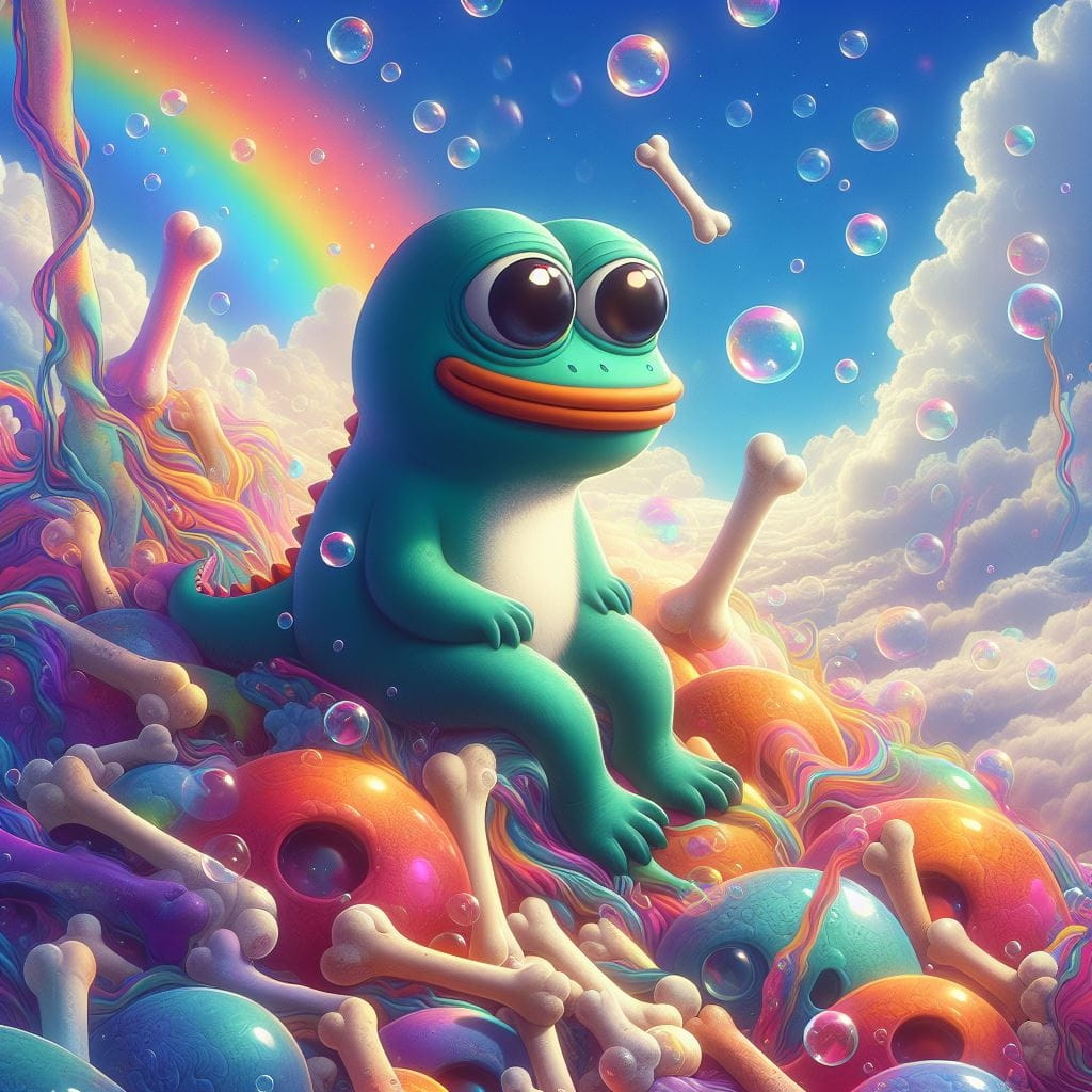 I wanted to tell a story about $PEPE , I, like most people, | Alex Rob ...
