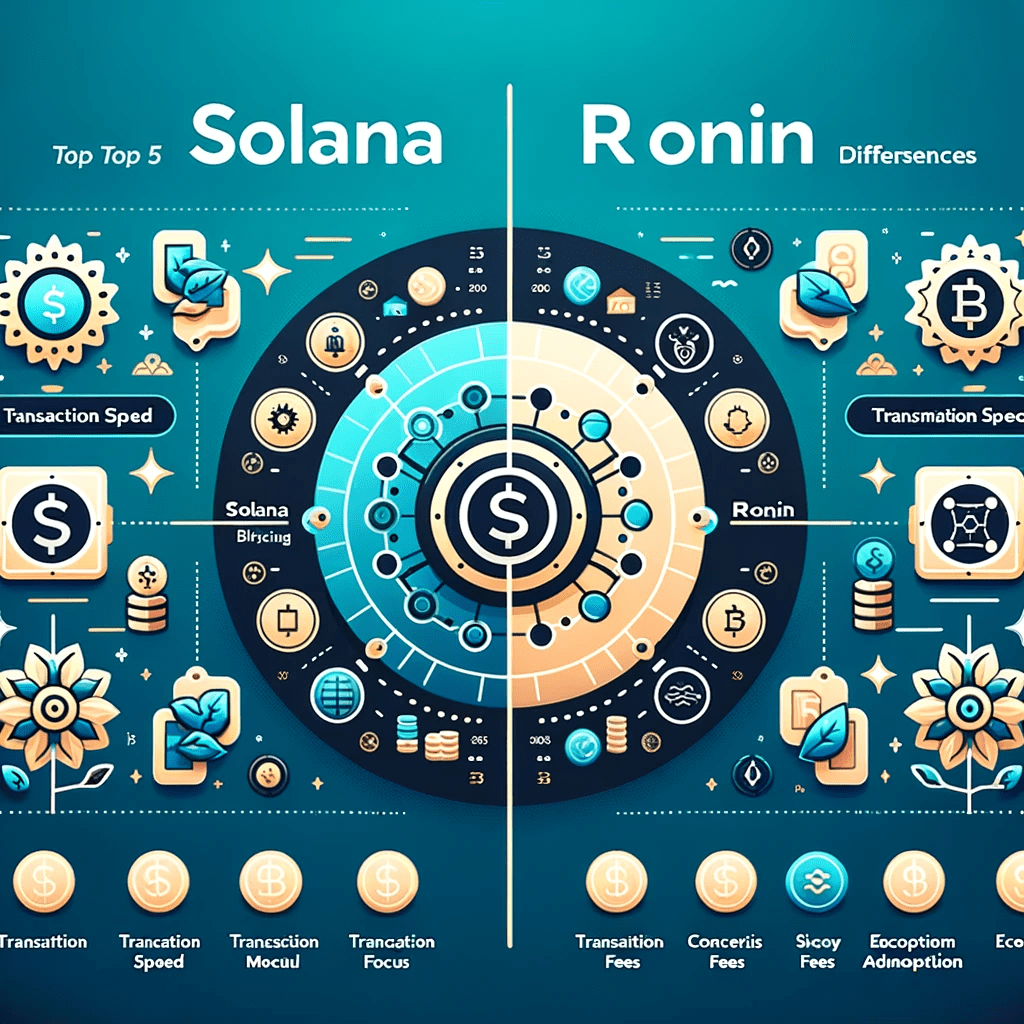 Top 5 Differences: Solana vs. Ronin Wich coin do you prefer | diogomury ...