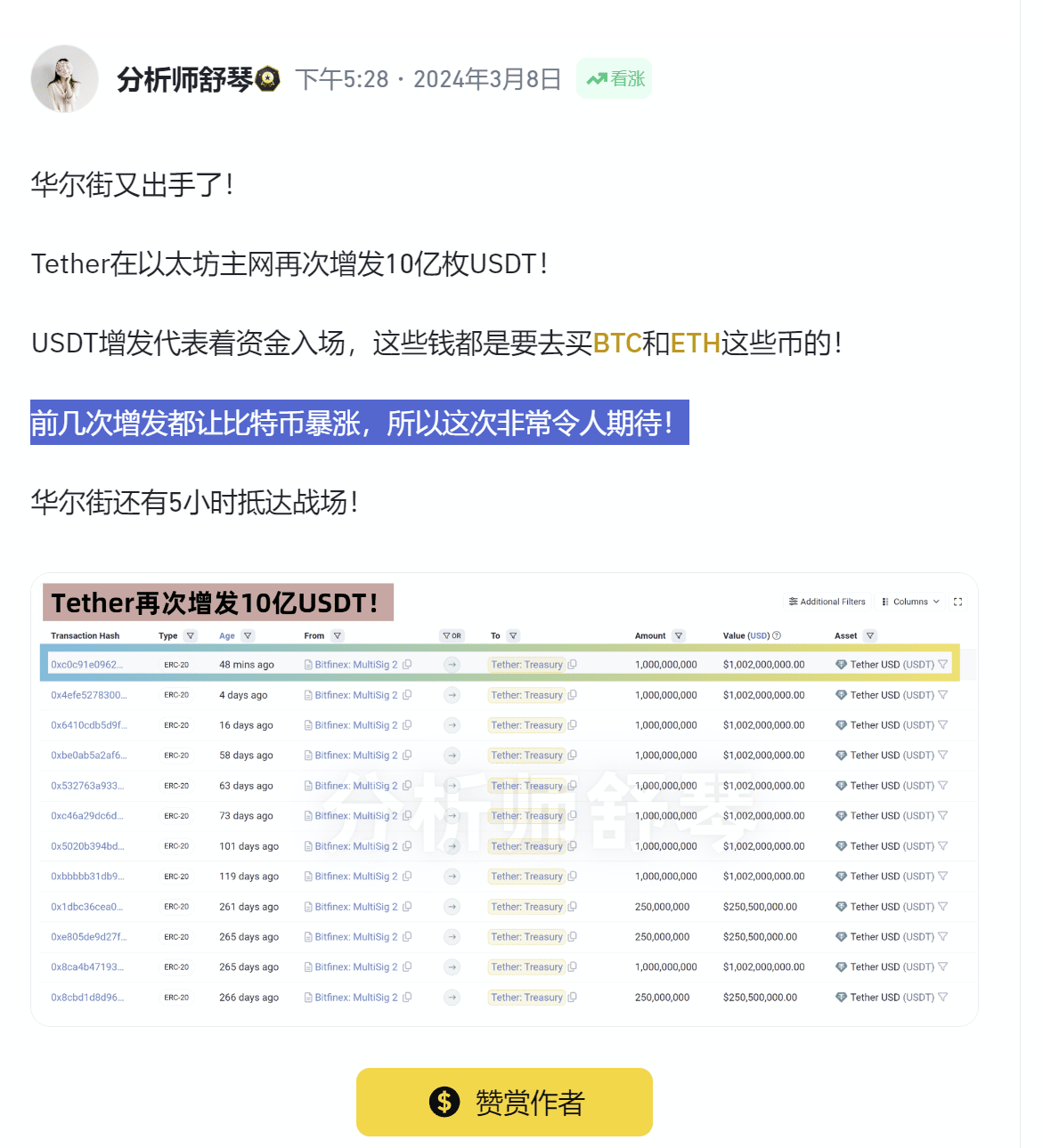 6W9 has now broken through, and there is no resistance behin | 分析师舒琴 on ...