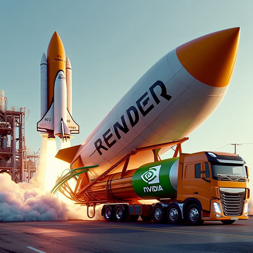 $RNDR $NVDA is preparing to send $RENDER!!!!! No one is rea | 正航奇旅 on ...