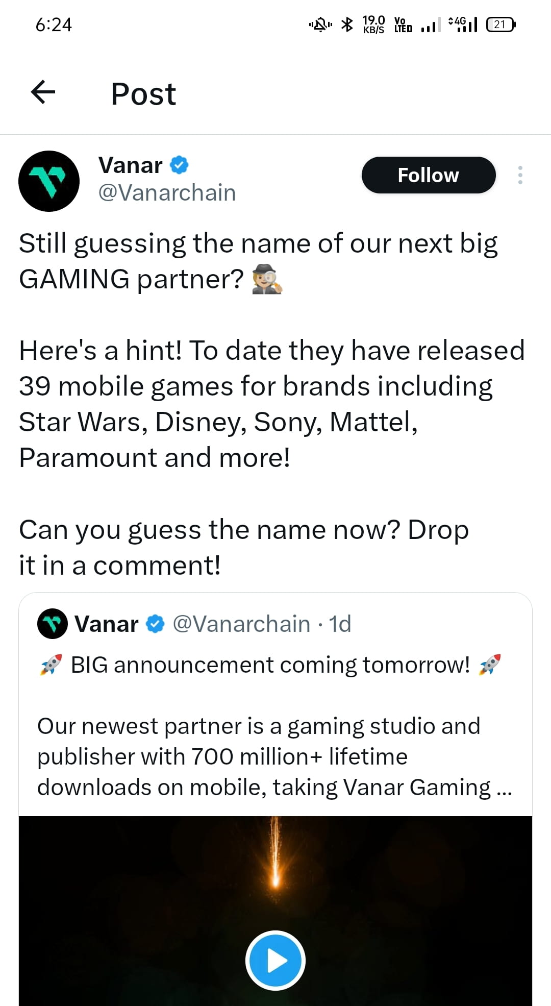 $VANRY vanry will be on fire soon 🔥🔥🔥🔥 big new vanry new | Feed-Creator ...