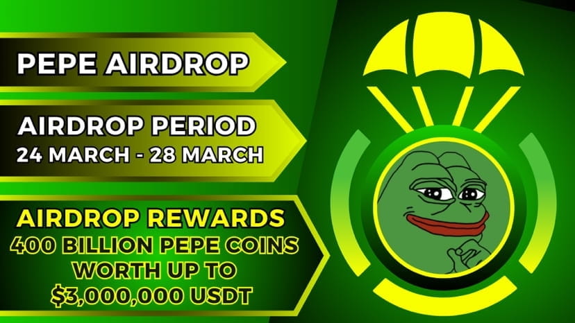 AIRDROP ALERT: Participate in the PEPE COIN Airdrop Event or | Pepe Coin Developers on Binance ...