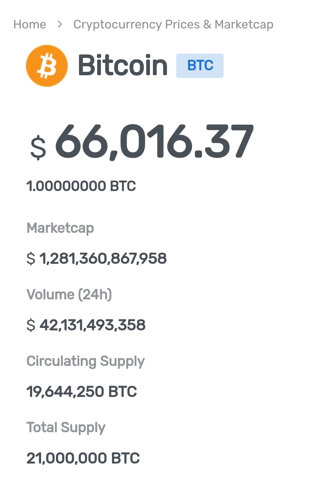 Bitcoin mais de 66.000$ e ainda bombando $BTC | HowInu na Binance Square