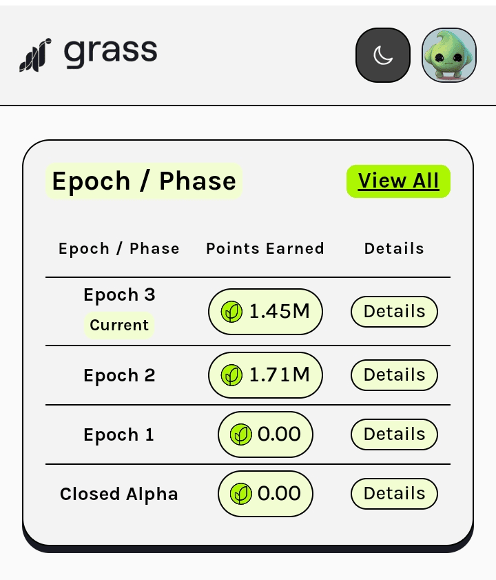 🚨Grass Important Update: Epoch 3 End on 9 April possible el ...