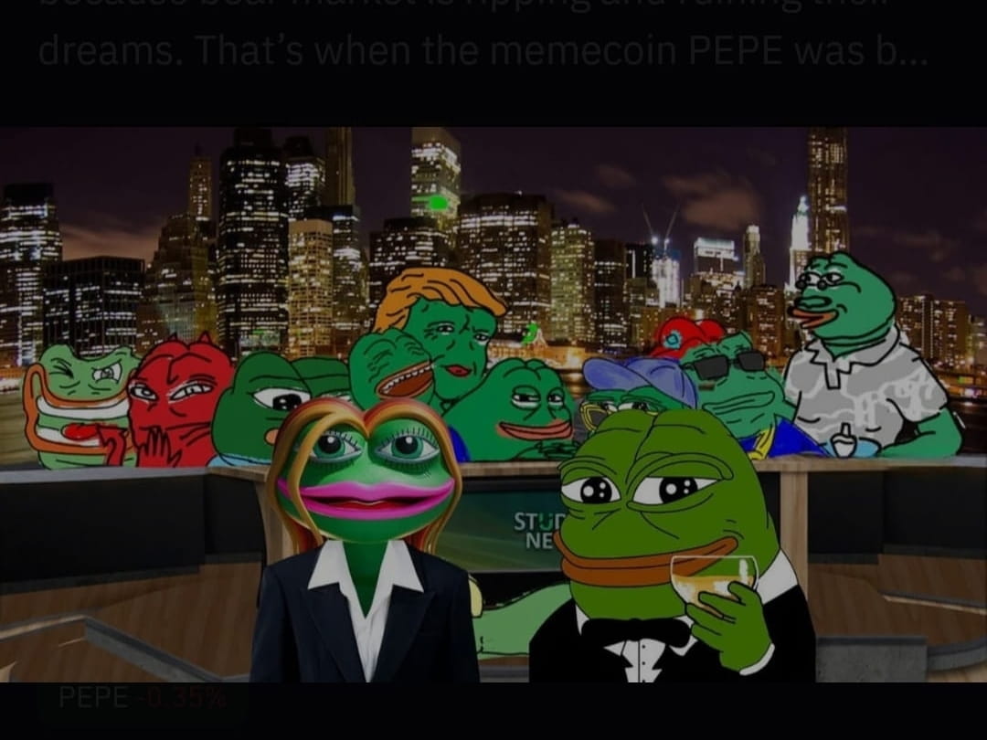 🚀 Join the #pepe revolution! 🐸 Did you know? Recent data | crypto LD on ...
