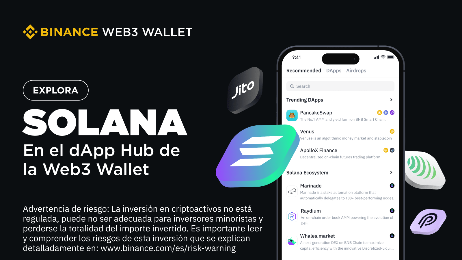 Be one of the first to enter the @solana dApp ecosystem with | Binance ...